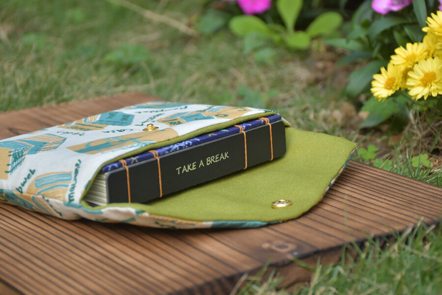 手工書印花-信封書袋 | 來本冊子Re:mainer