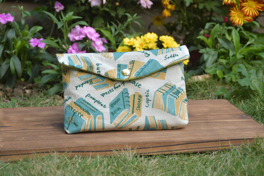 手工書印花-信封書袋 | 來本冊子Re:mainer